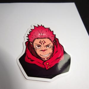 Ryomen Sukuna Sticker | JJK Fan Art Stickers - Etsy