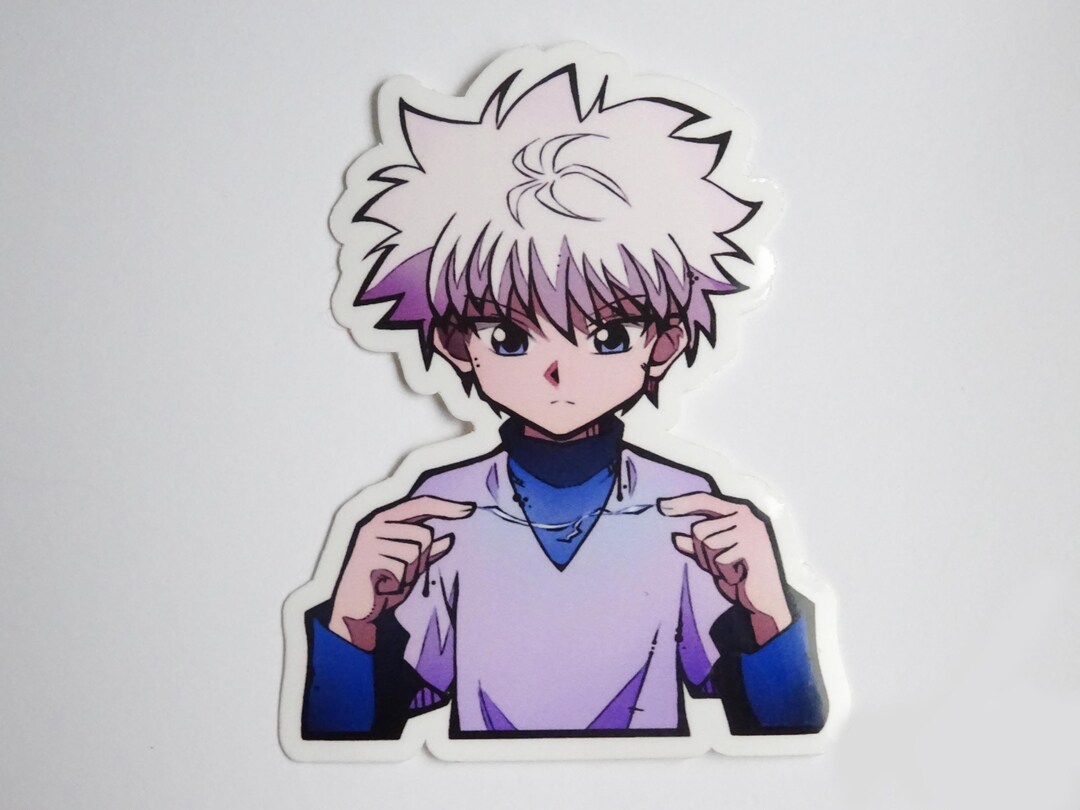 Killua Zoldyck Sticker | Hunter X Hunter Fan Art Stickers - Etsy