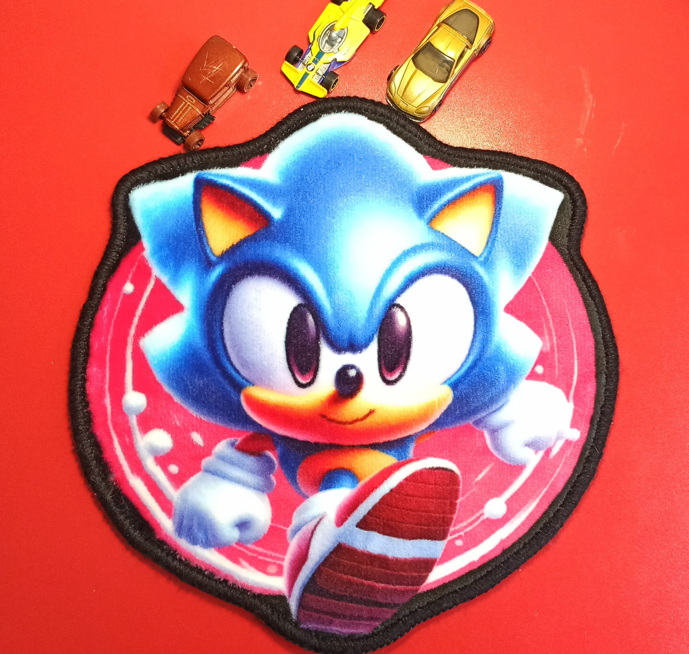 Sonic Rug SHAPED Boys Room Rug, Boy Room Decor, Kids Room Decor, Sonic ...