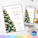 EDITABLE CHRISTMAS PARTY Invitation, Editable Christmas Party ...