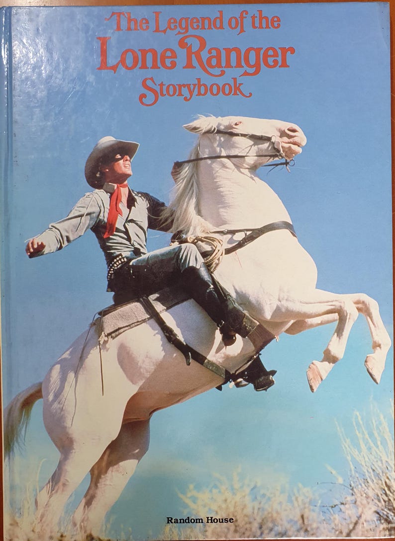 The Legend of the Lone Ranger Storybook 1981 - Etsy