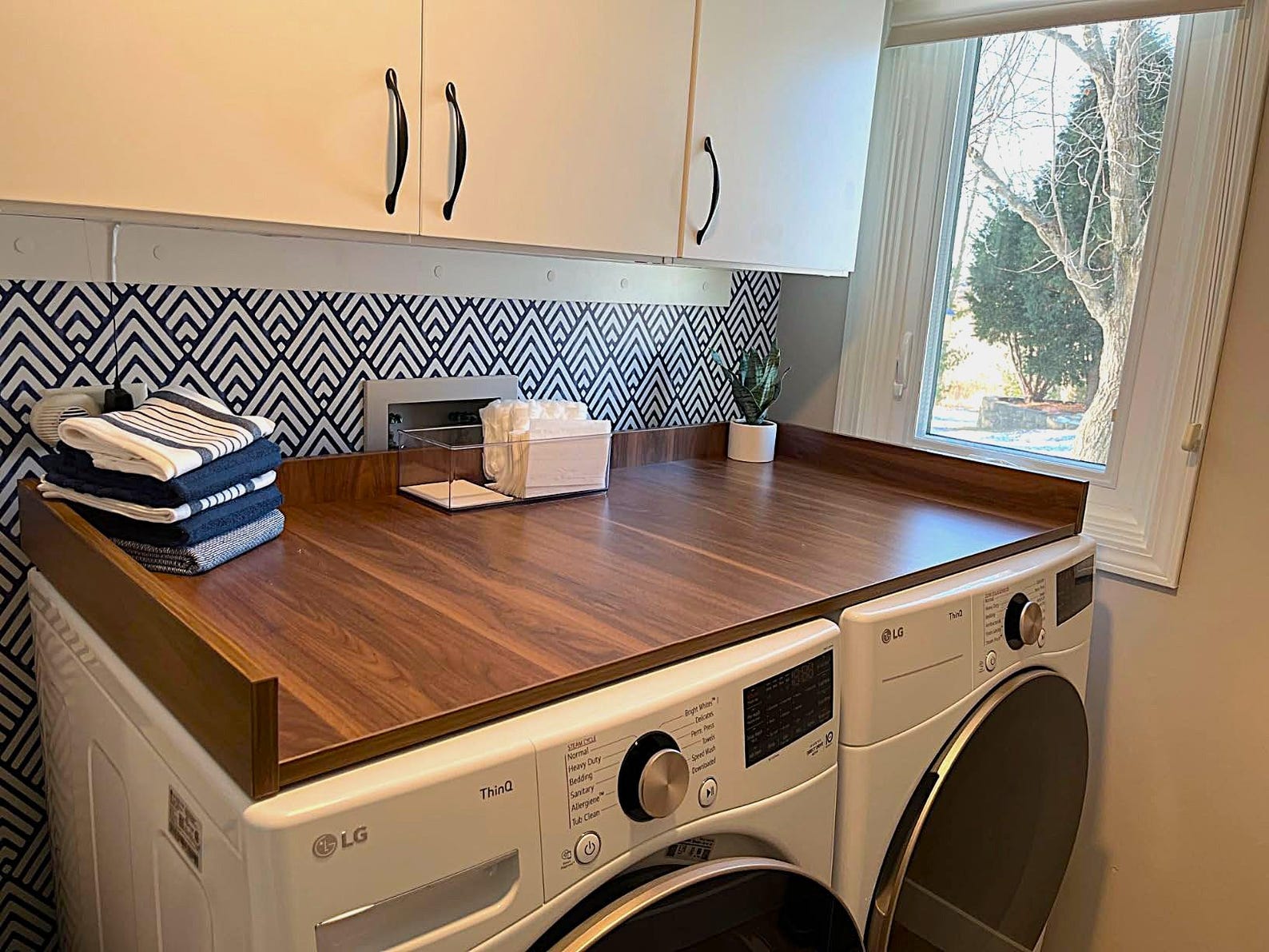 Laundry Countertop (6 Colors), for Frontloading Washer Dryer Units and ...