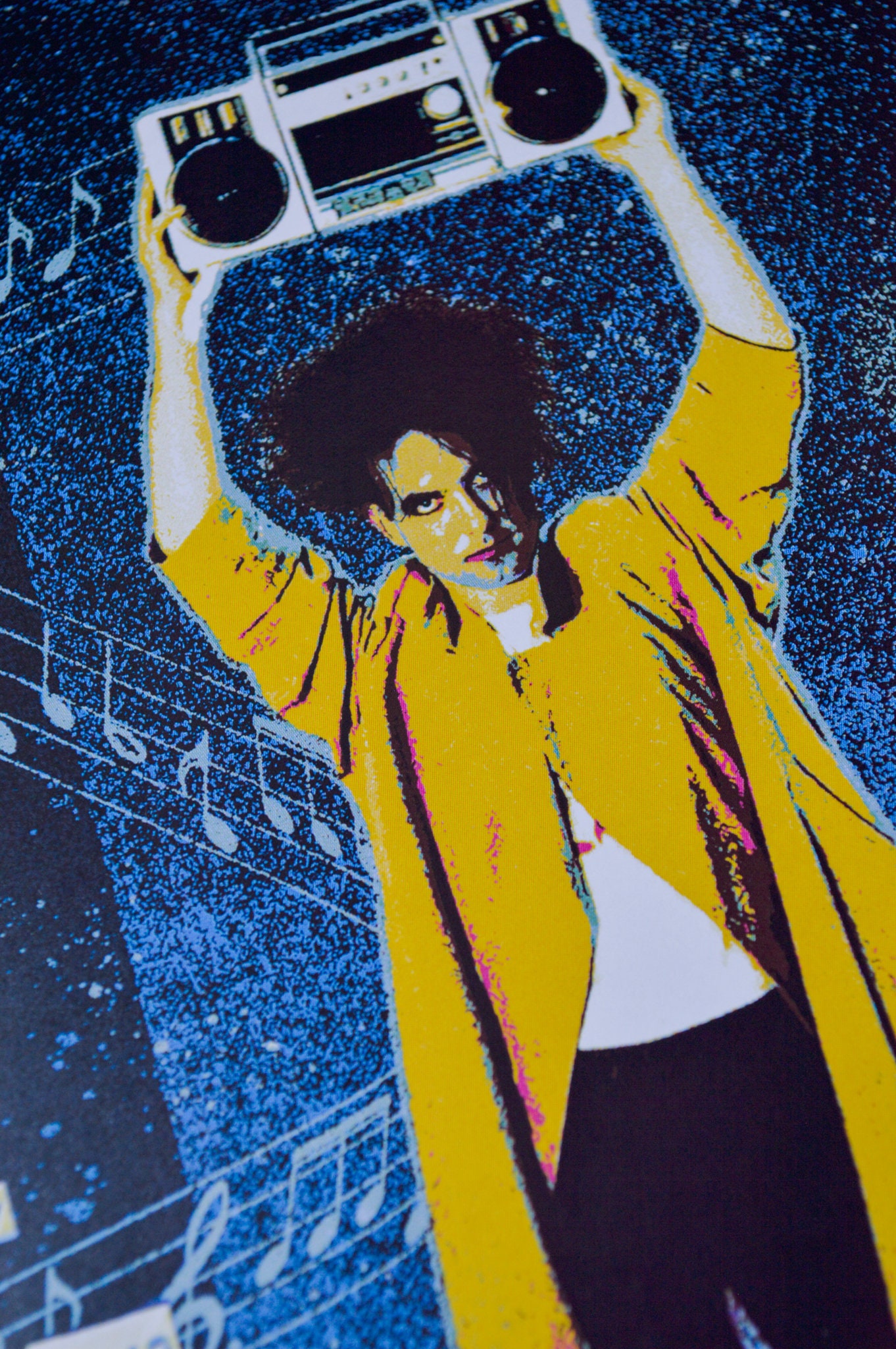 Robert Smith X Say Anything 5x7 Art Print the Cure Lloyd Dobler Goth ...