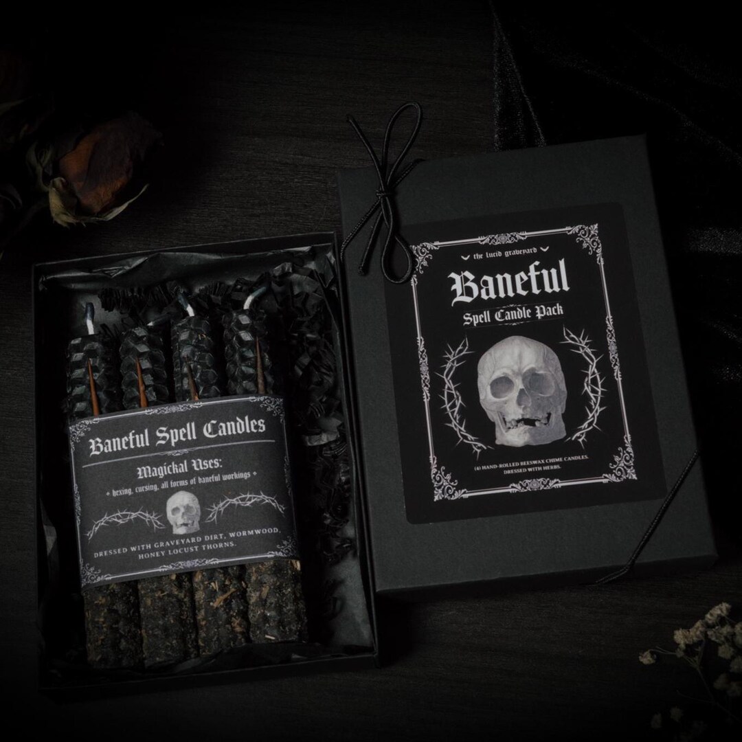Baneful Spell Chime Candle Pack | Hexing | Cursing | Baneful Magick ...