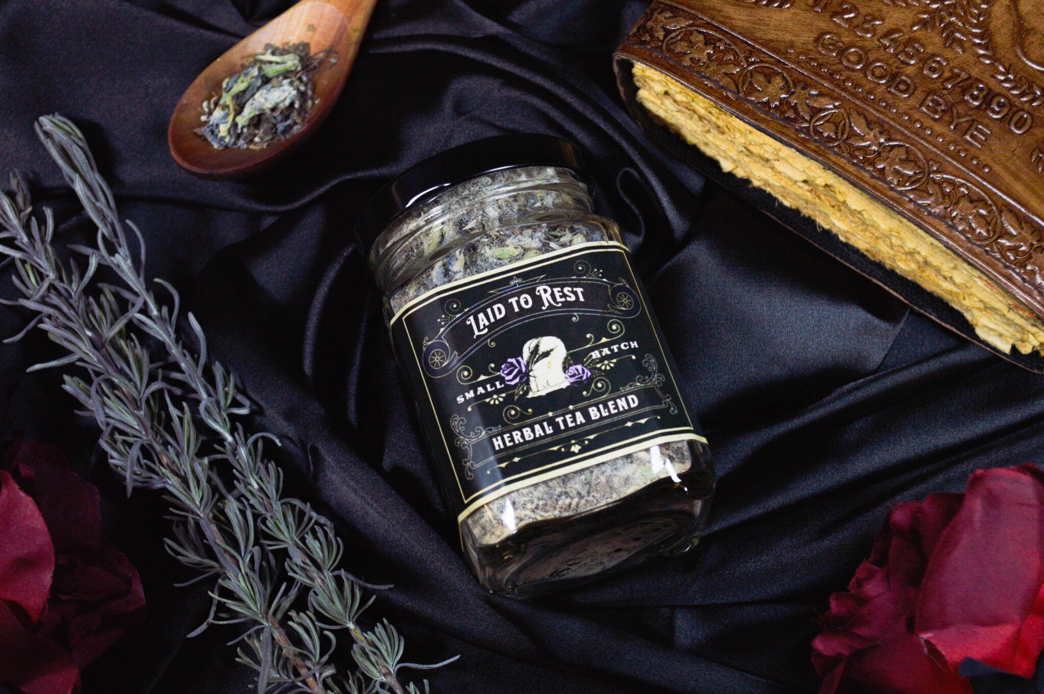 Laid to Rest Herbal Tea Anxiety Relief Ritual Tea Calming Relaxation ...