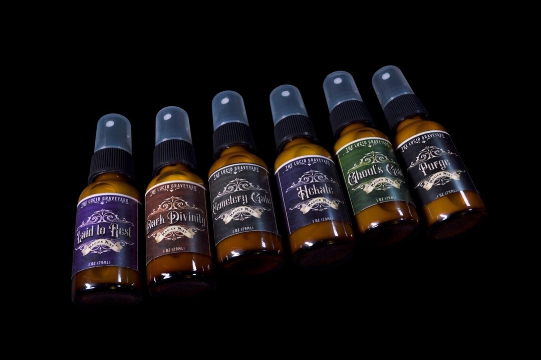Magick Mist Sample Pack Choose 4 Fragrances Witchcraft Ritual Mist ...