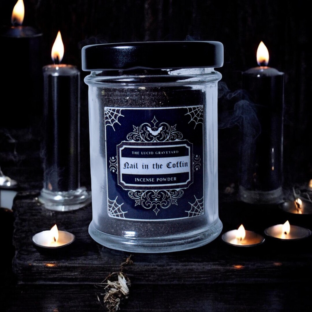 Nail in the Coffin Incense Powder Witchcraft Defensive Magick Reversal ...