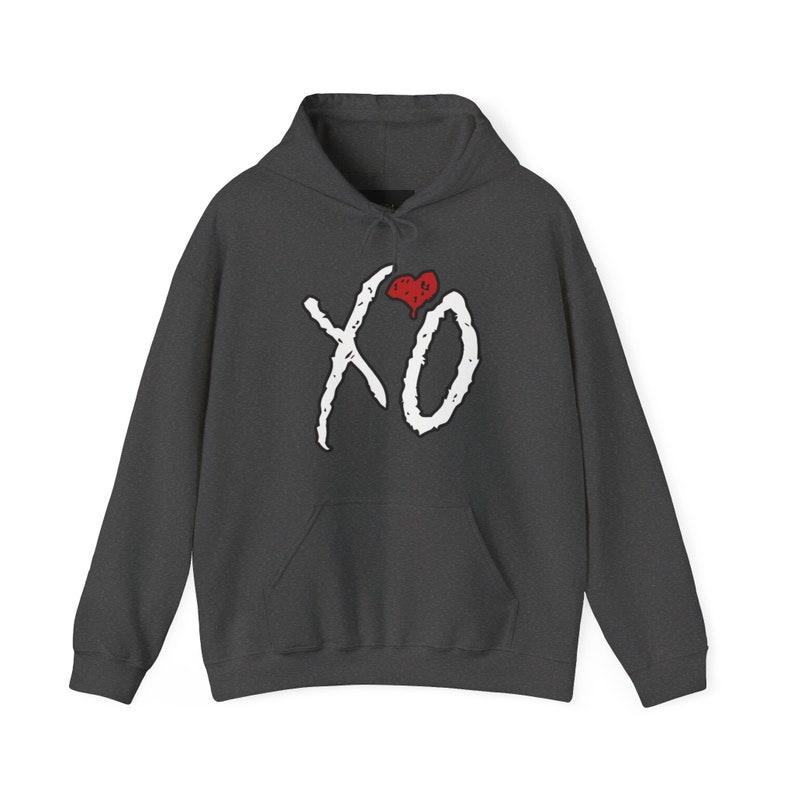 The Weeknd Hoodie XO Logo Trilogy, Kiss Land, Beauty Behind Madness ...