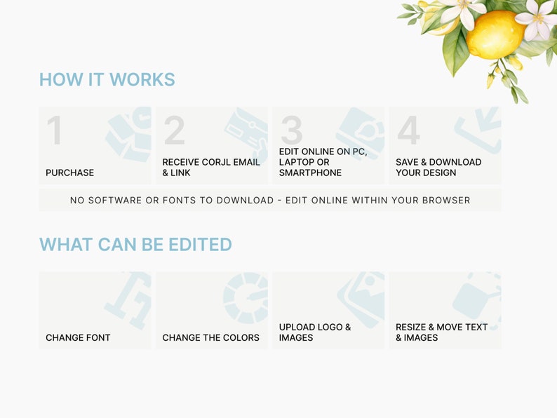 Lemonade Baby Shower Game Bundle, Citrus Baby Shower Activities, Summer ...