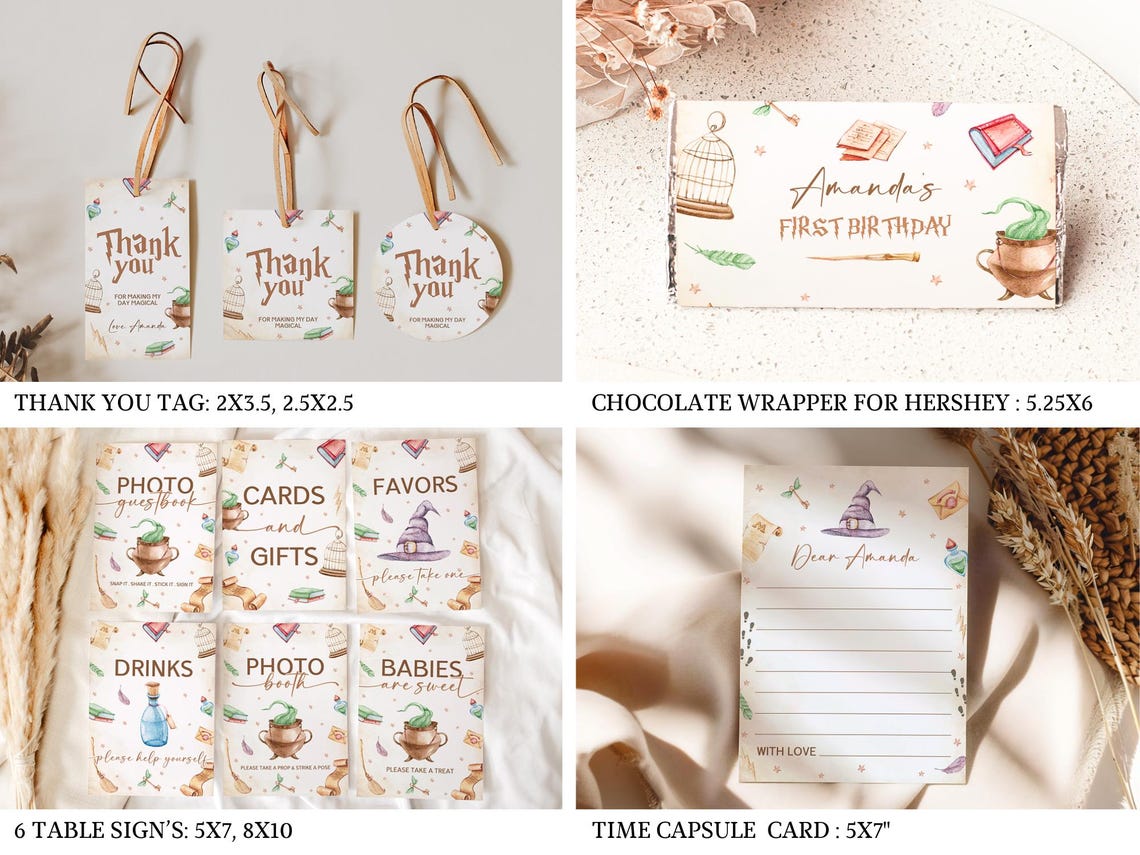 The Chosen One Birthday Party Bundle, Mystical 1st Birthday Bundle ...