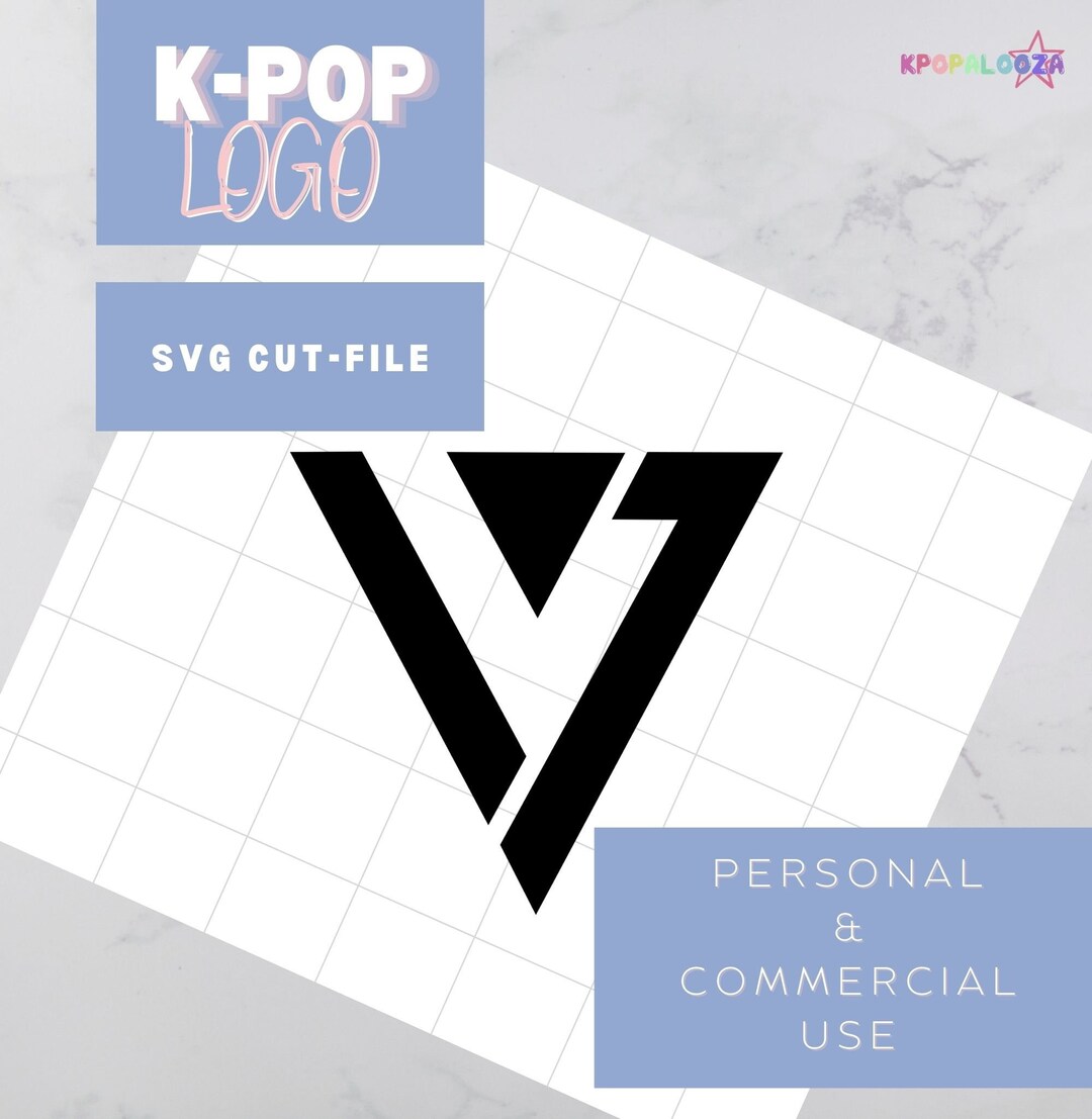 KPOP SEVENTEEN Logo Digital Svg Png File Plus Freebie - Etsy