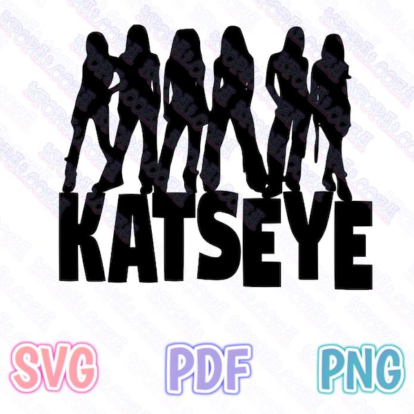 Katseye Cake Topper - Etsy