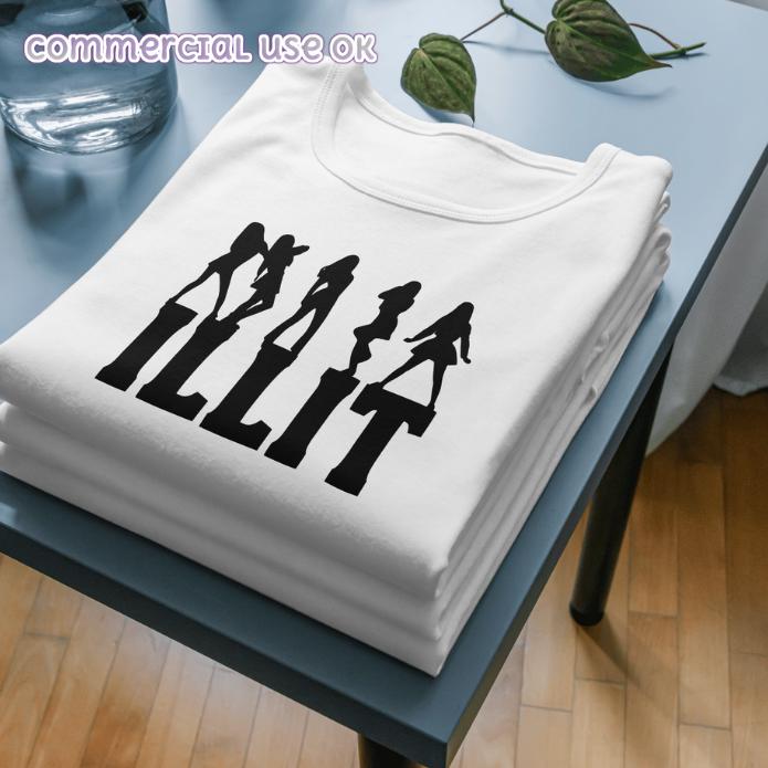 Digital ILLIT Laser Cut Files (svg, Png, Pdf) Kpop Girl Group - Etsy