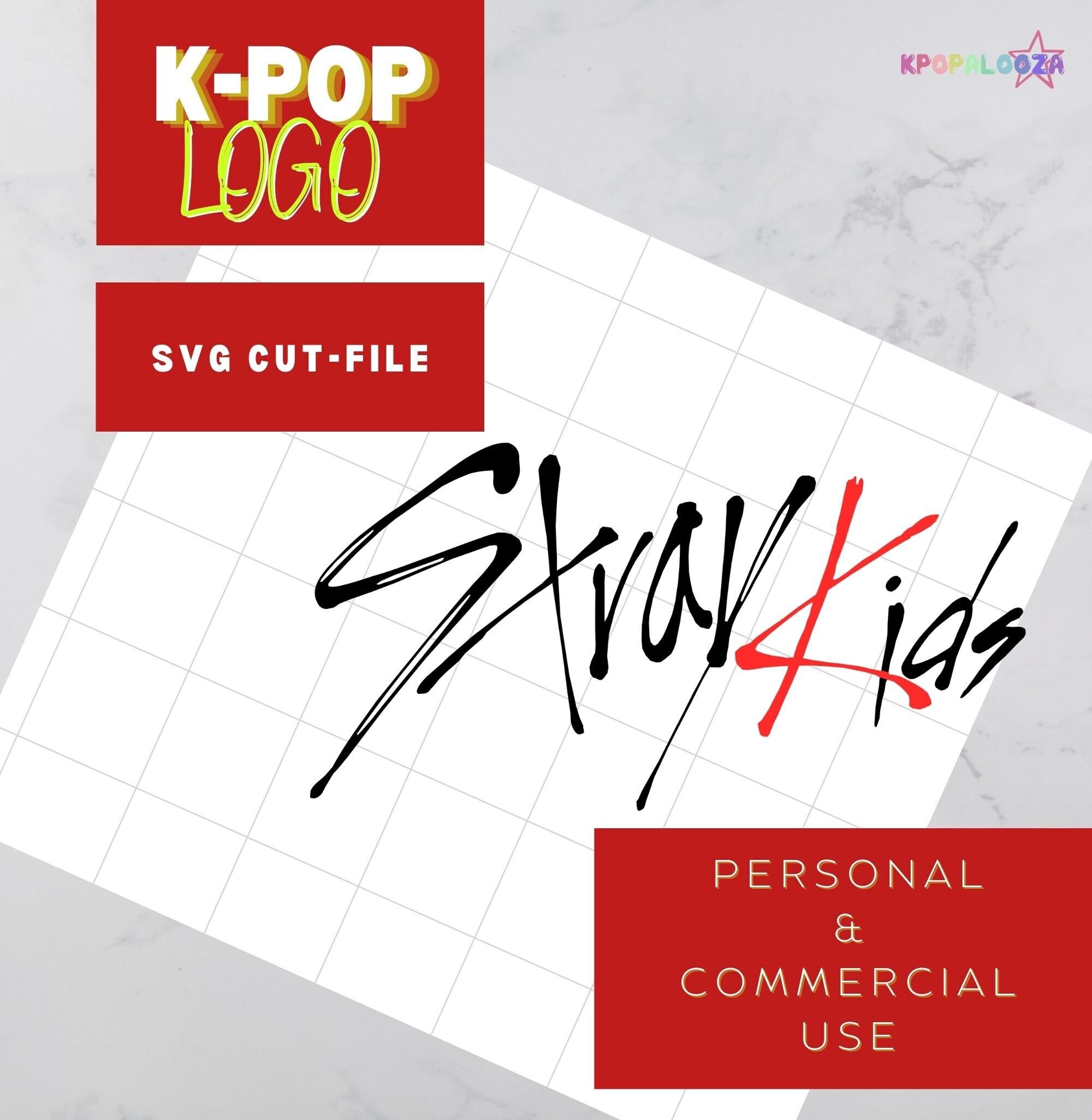 KPOP Stray Kids Logo Digital Svg Png File Plus Freebie - Etsy