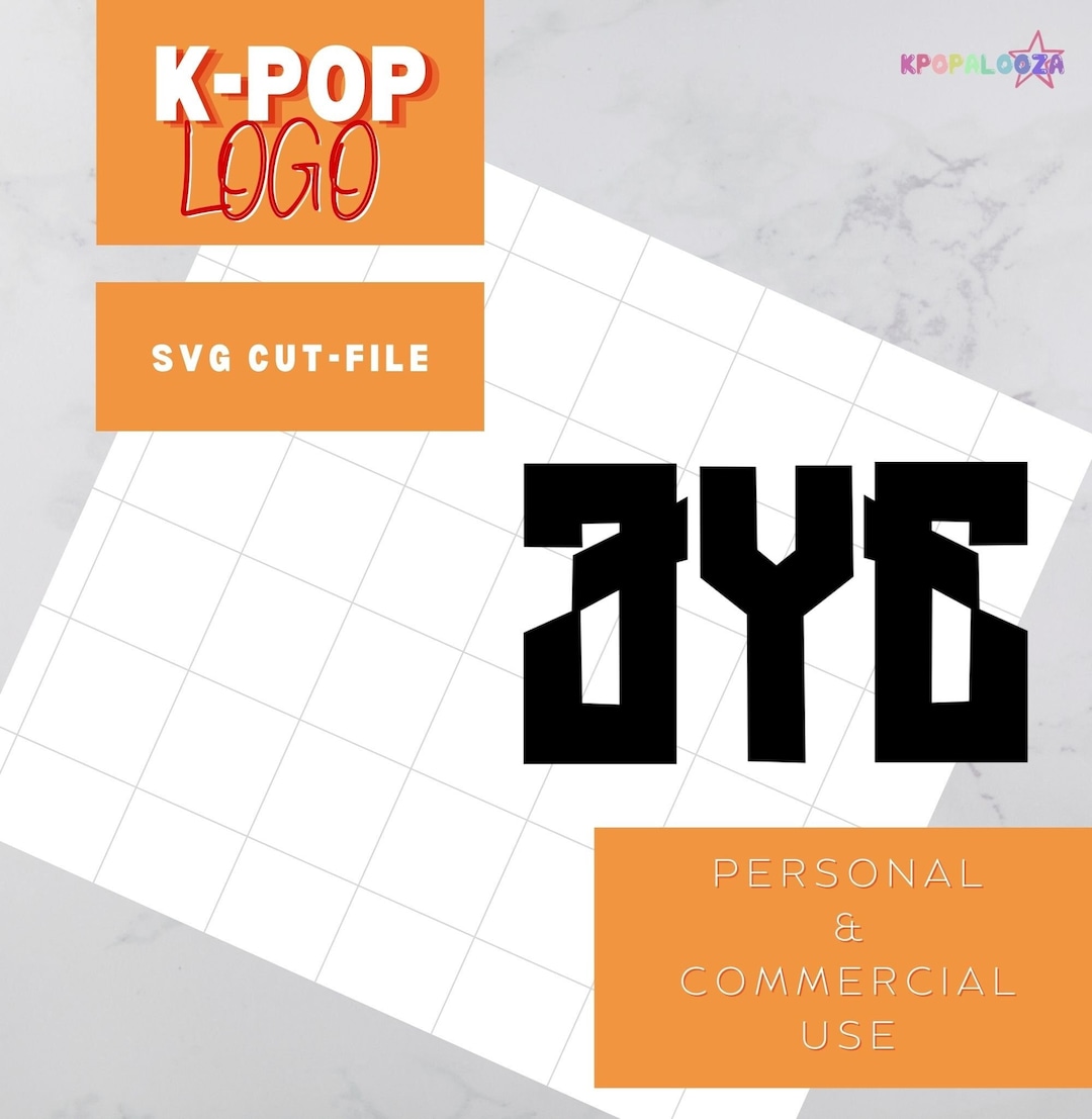 KPOP 3YE Logo Digital Svg Png File Plus Freebie - Etsy