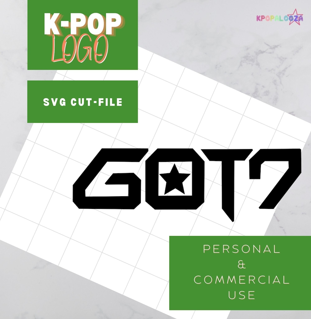 KPOP GOT7 Logo Digital Svg Png File Plus Freebie - Etsy