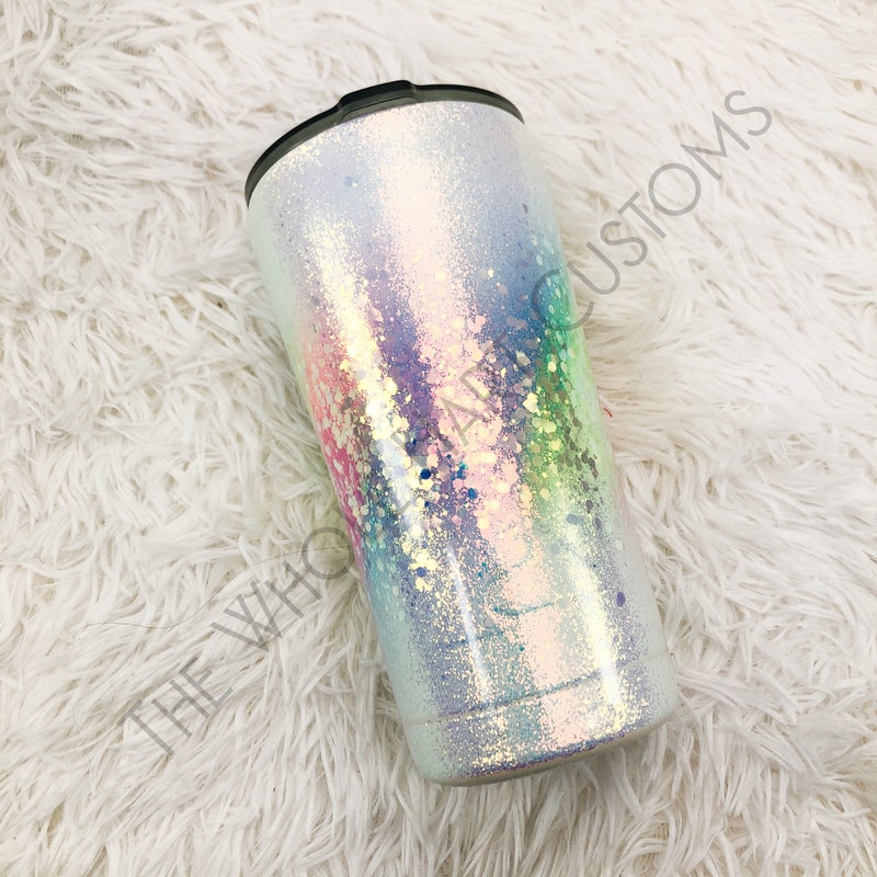 Rainbow Water Bottle - Etsy