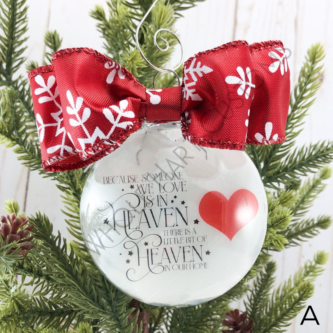 In Memory Christmas Ornament | Gift for Family | Memorial Christmas ...