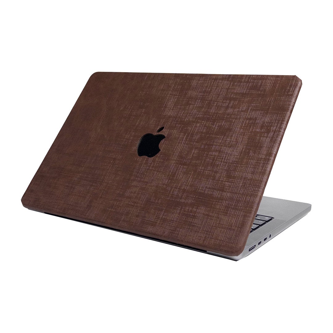 Brindle Brown Leather MacBook Pro M3 13'' Protective Handmade MacBook ...