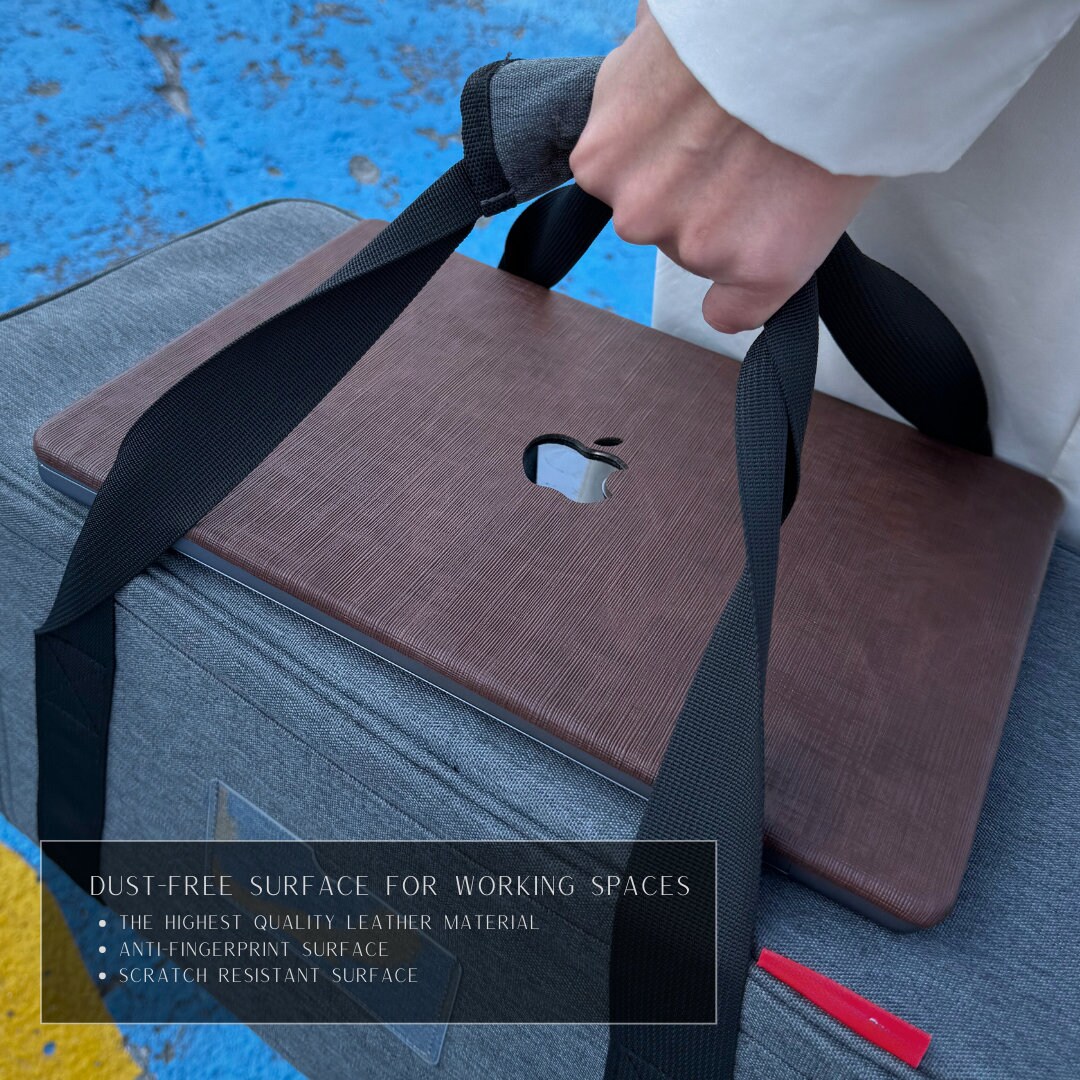 Brindle Brown Leather MacBook Pro M3 13'' Protective Handmade MacBook ...