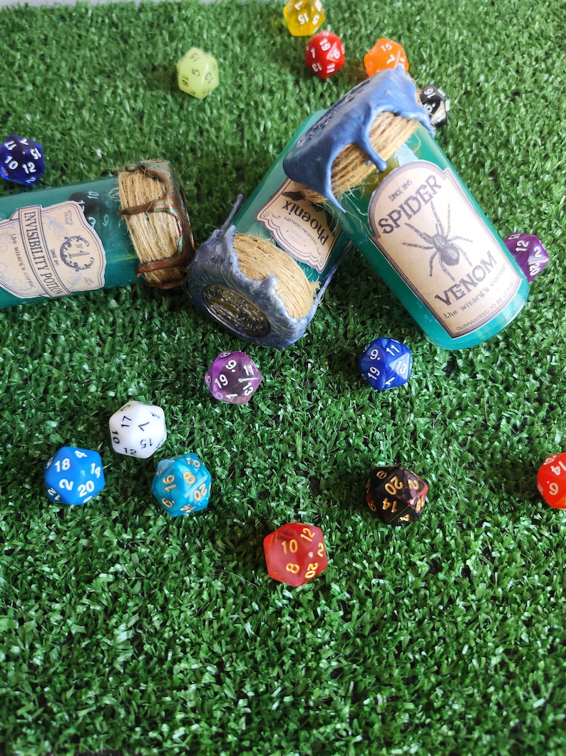 Dnd Potions Potions Dice Potions Dice D20 - Etsy