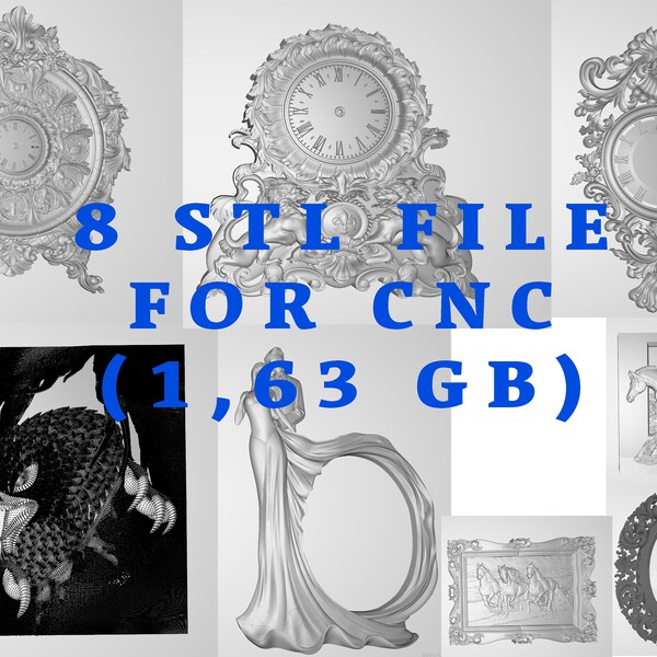 3d Stl Files for Cnc Router - Etsy