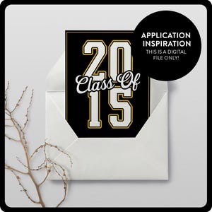 Class of 2015 SVG Cricut Cut File for Class Reunion of 2015 DIY Vinyl ...