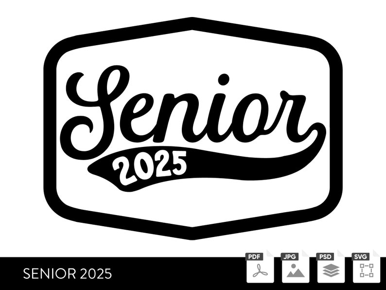 Senior 2025 SVG - Etsy