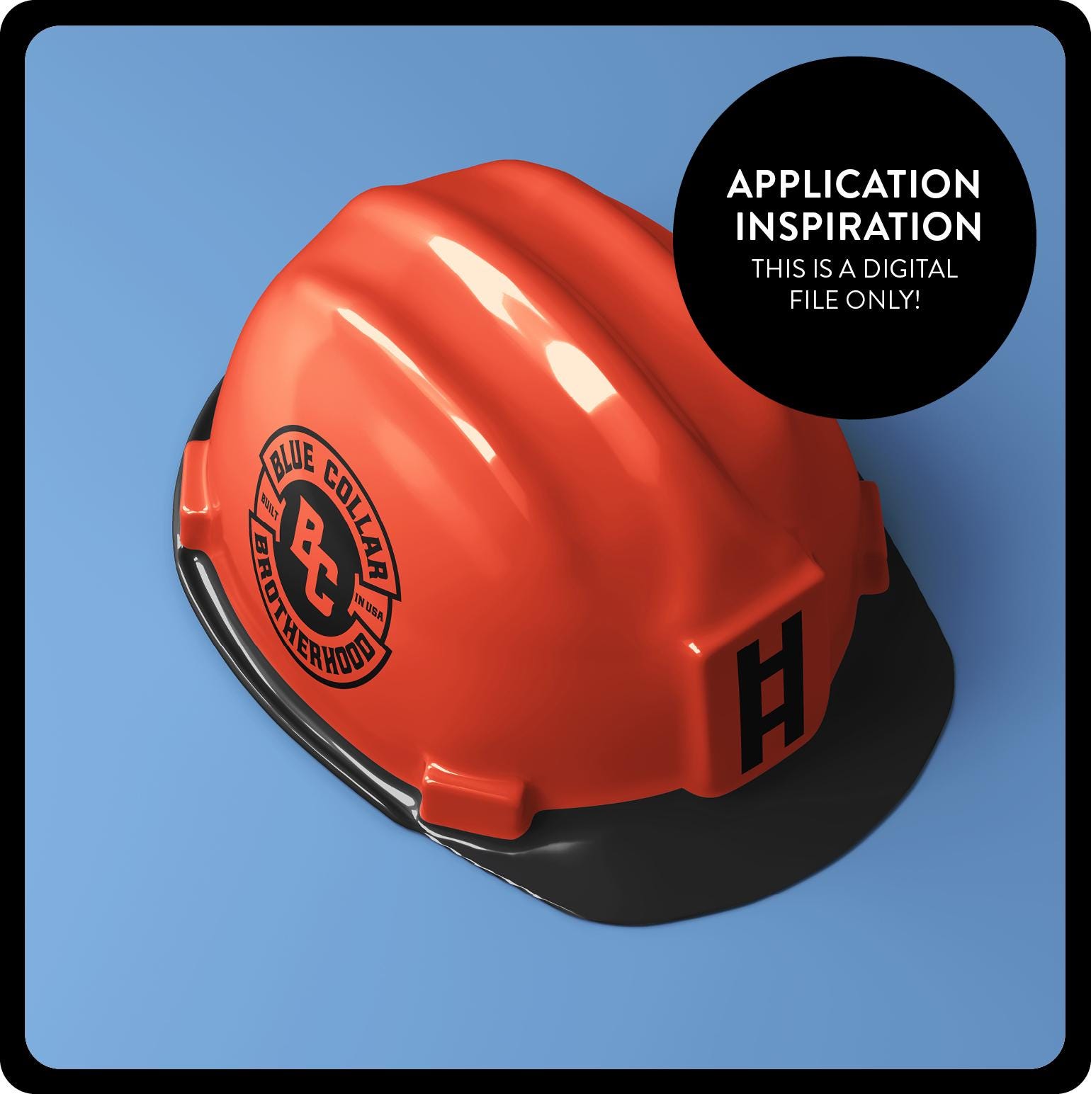 Blue Collar Brotherhood SVG: Union Worker Decal, Toolbox Decal (digital ...
