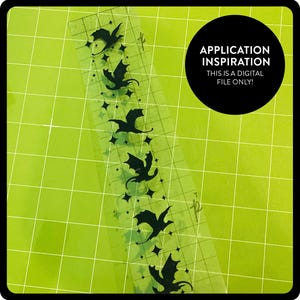 Fourth Wing Dragon SVG Bundle: Sprayed Edge, Bookmark, Tumbler Decal ...