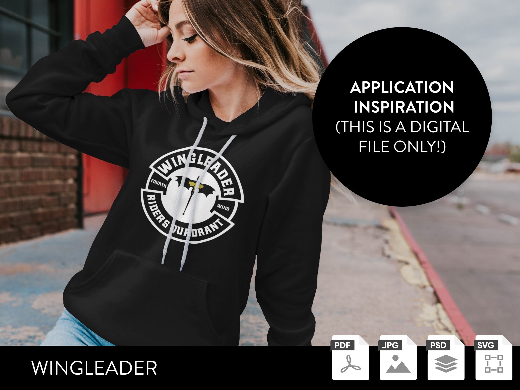 Fourth Wing Riders Quadrant Wingleader SVG Fourth Wing Birthday Party ...