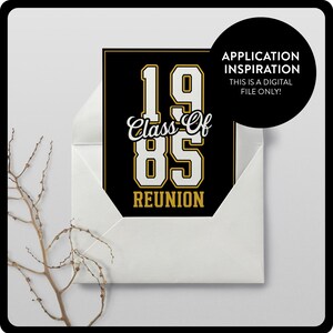 Class of 1985 Reunion SVG Cricut Cut File for Class Reunion of 1985 DIY ...