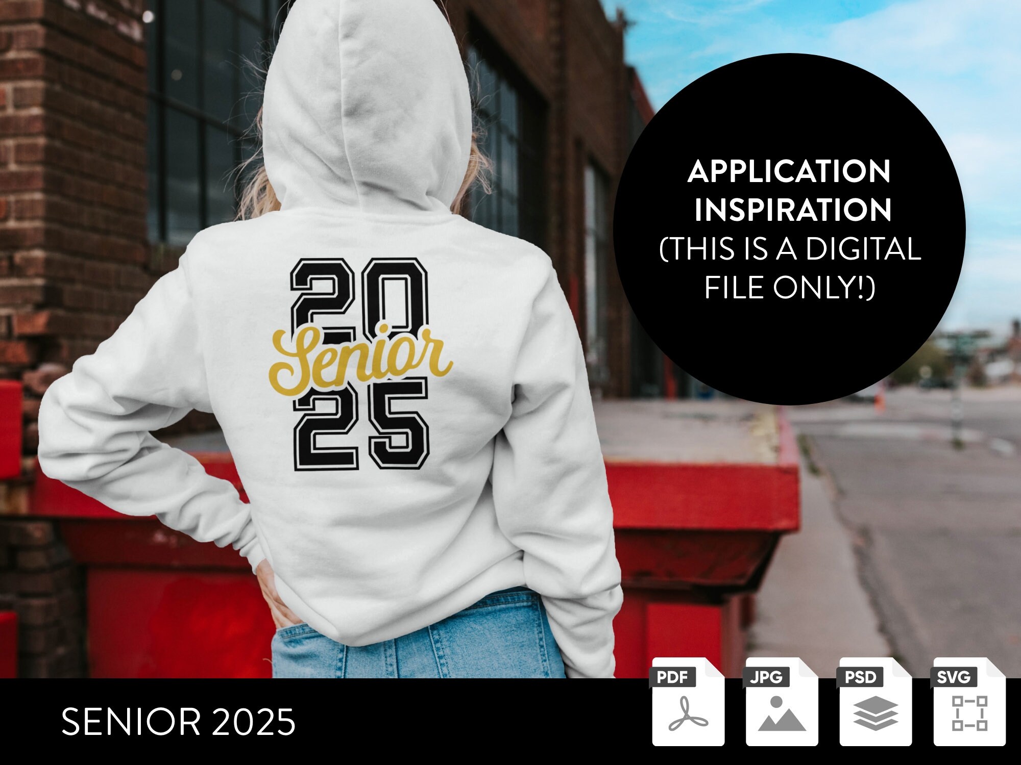 Senior 2025 SVG First Day of Senior Year Shirt Decal Back to School SVG ...