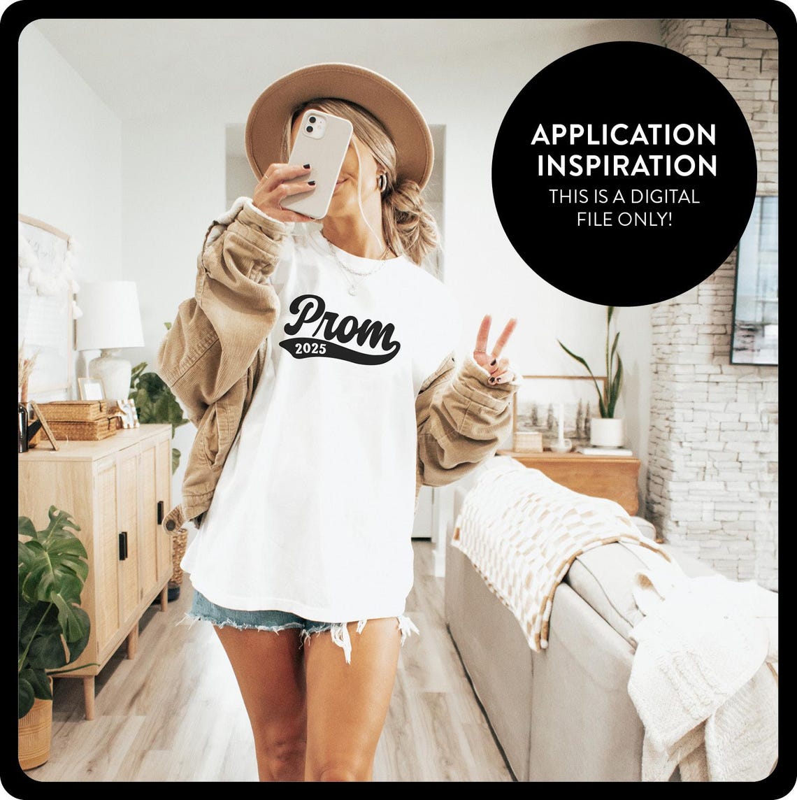 Prom 2025 SVG Clipart DIY Prom Shirt Instant Download Cricut Cut File ...