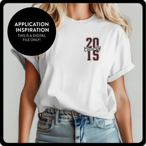 Class of 2015 SVG Cricut Cut File for Class Reunion of 2015 DIY Vinyl ...