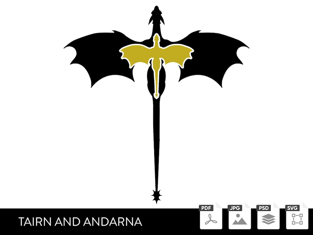 Fourth Wing Tairn and Andarna SVG Fourth Wing Shirt SVG Fourth Wing ...