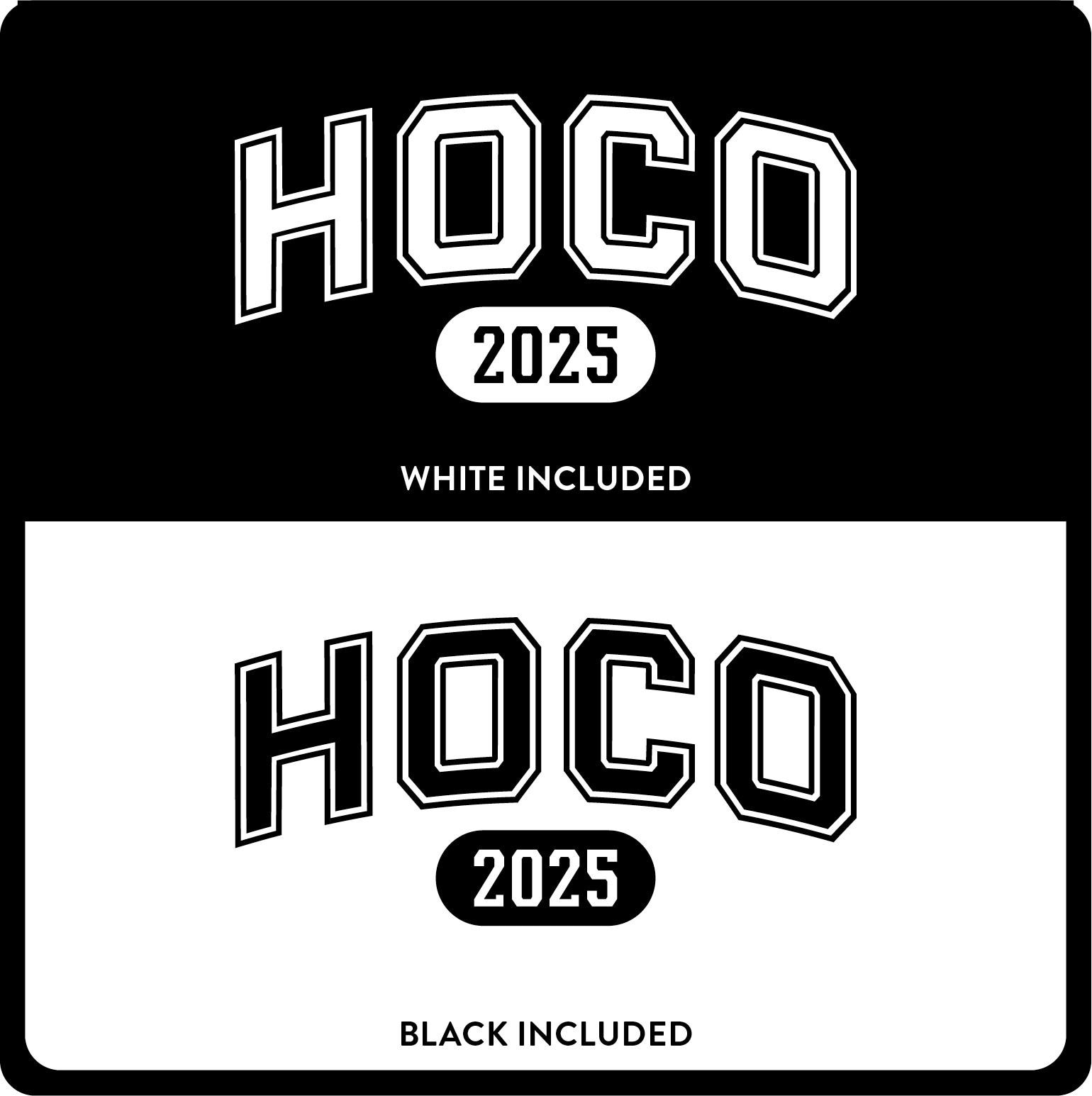 Homecoming 2025 SVG: HOCO Decal, Sign, Stencil (digital Download) - Etsy
