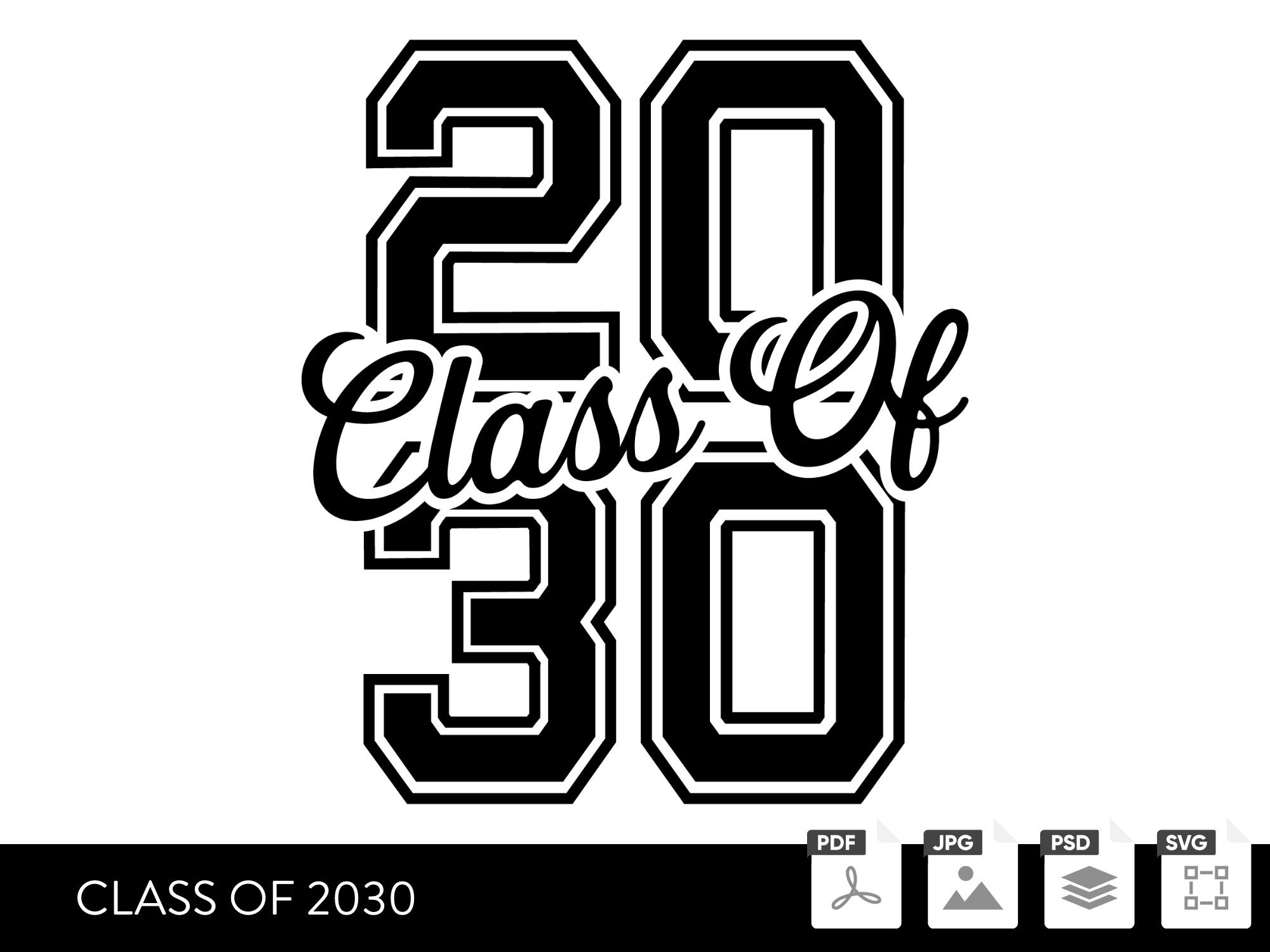 Class of 2030 SVG Grow With Me Shirt Decal School Memory Shirt, First ...