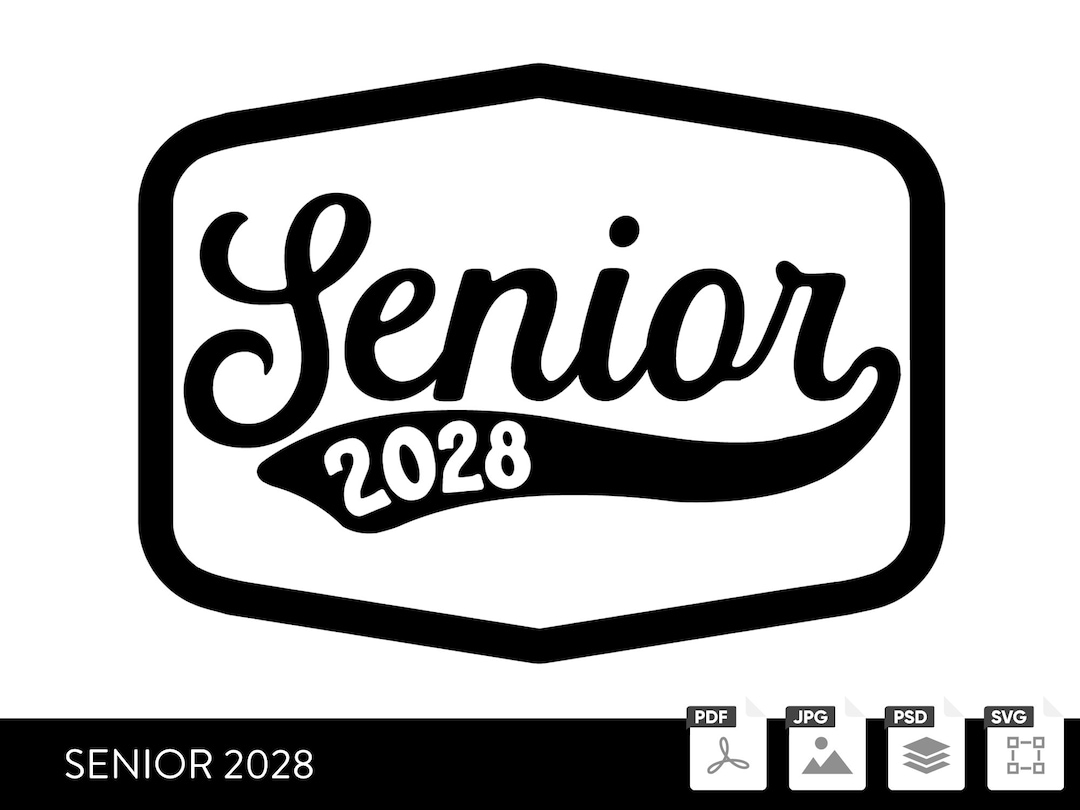 Senior 2028 SVG - Etsy
