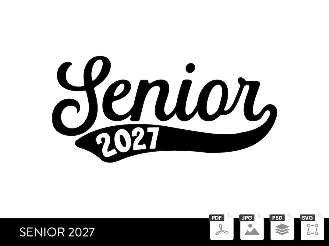 Senior 2027 SVG - Etsy