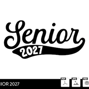 Senior 2027 SVG - Etsy