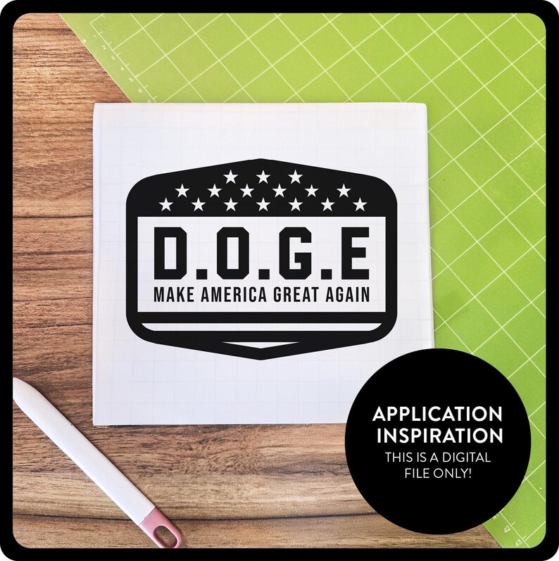 D.O.G.E SVG Department of Government Efficiency Trending Shirt Design ...