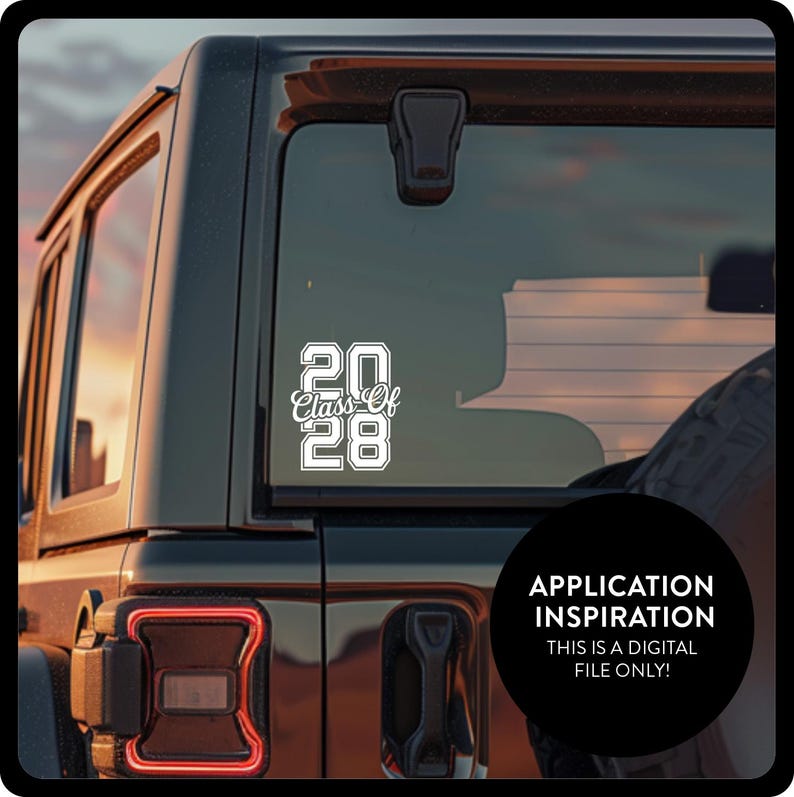 Class of 2028 SVG: Trendy Senior Shirt Design (digital Download) - Etsy