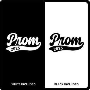 Prom 2025 SVG Clipart DIY Prom Shirt Instant Download Cricut Cut File ...