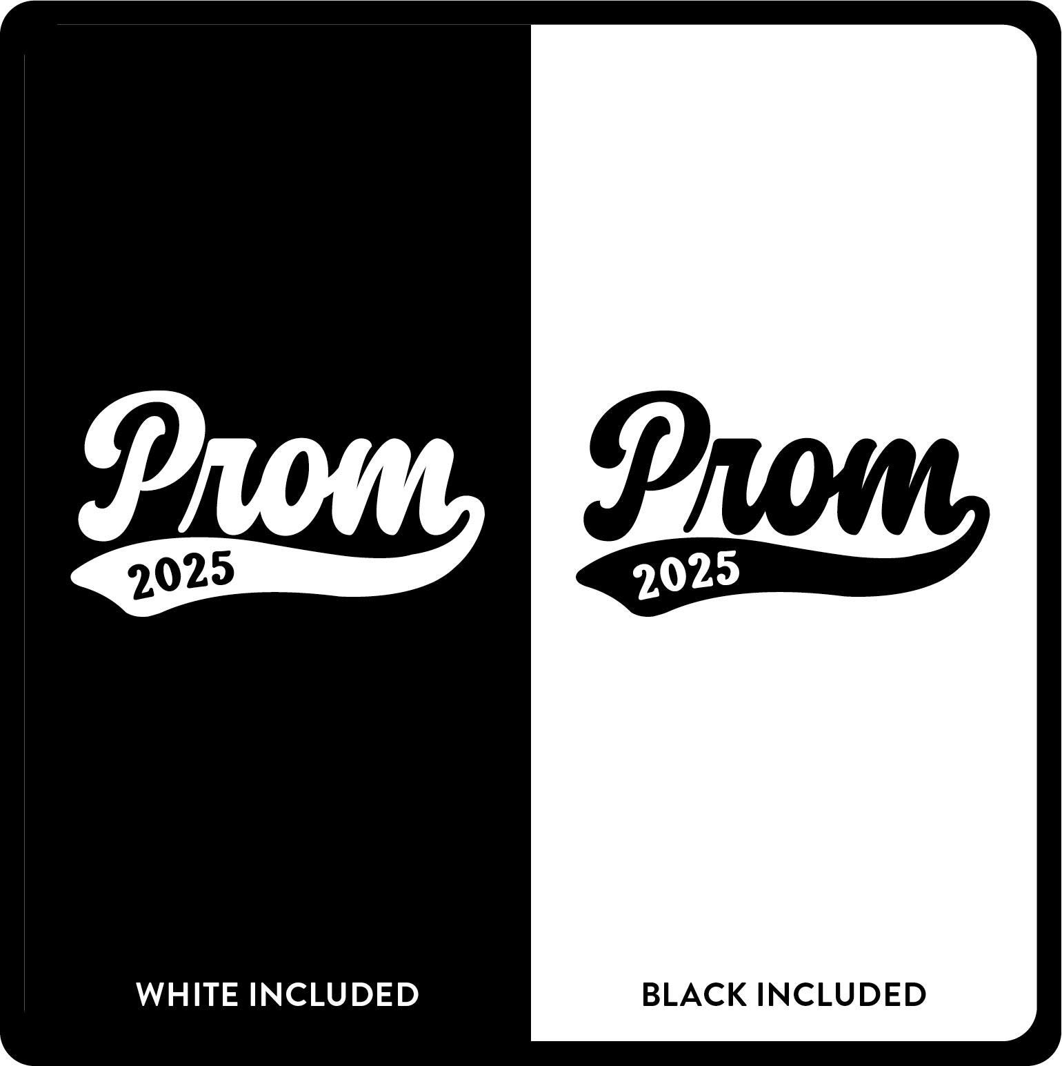 Prom 2025 SVG Clipart DIY Prom Shirt Instant Download Cricut Cut File ...