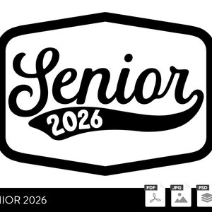 Senior 2026 SVG - Etsy