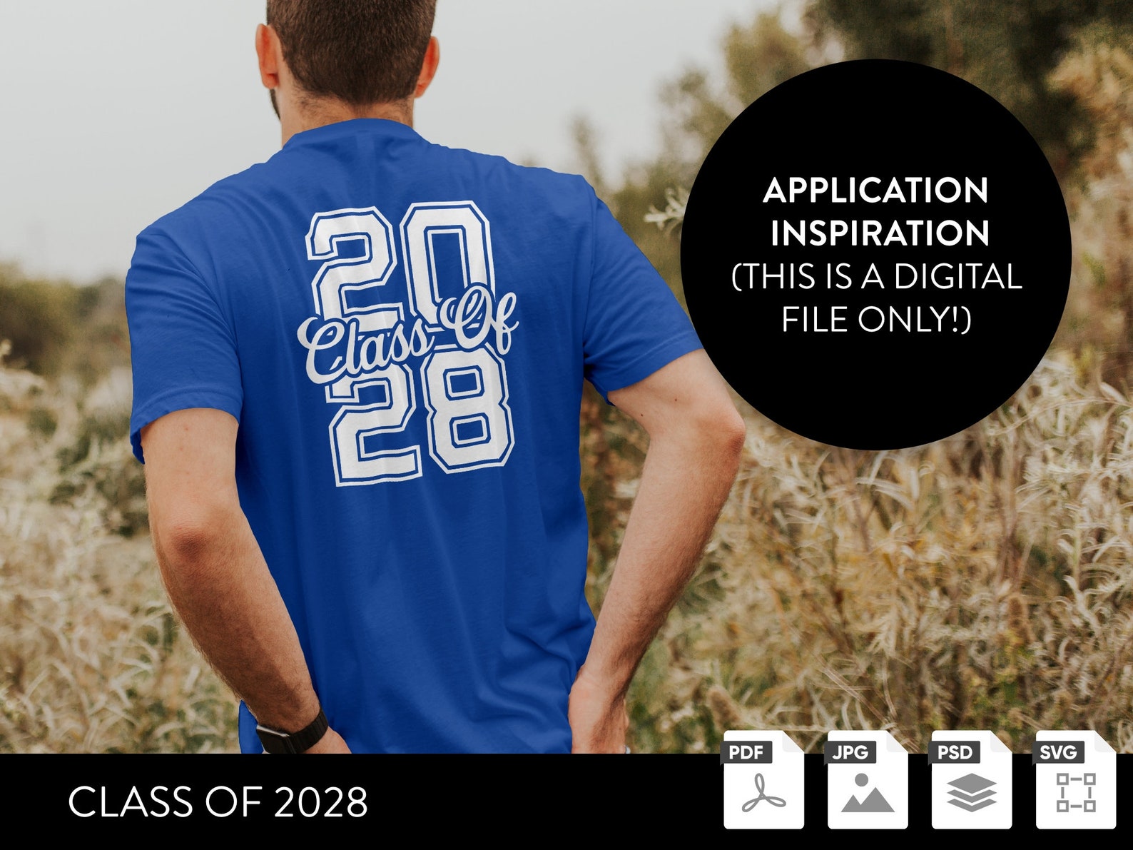 Class of 2028 SVG Cricut Cut File for 2028 Senior DIY Vinyl Projects ...