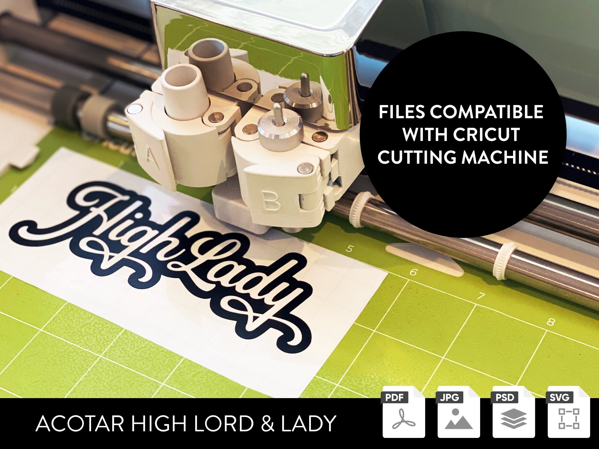 ACOTAR High Lord & Lady Svg ACOTAR Bookmark Png Decal ACOTAR Shirt Jpg ...