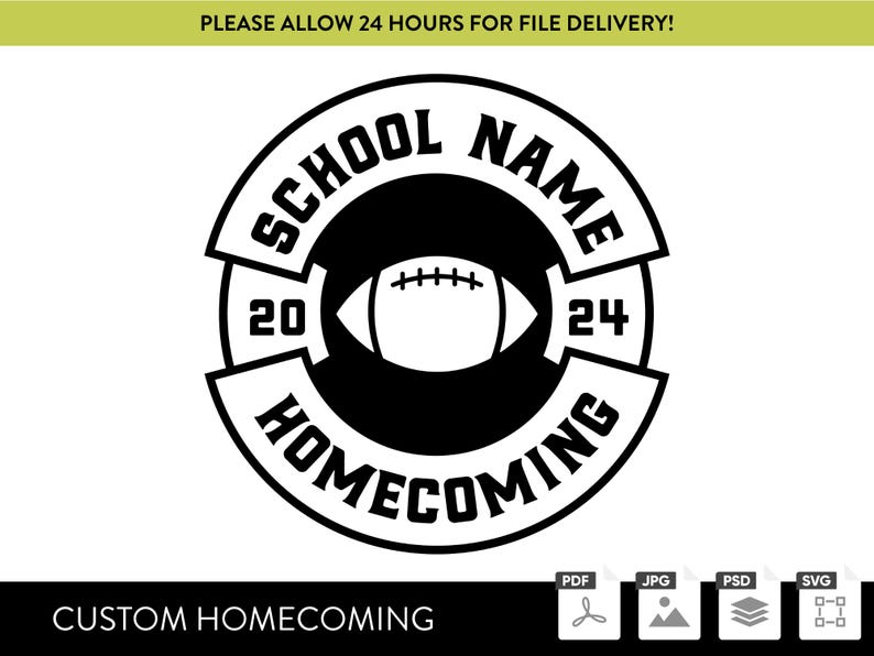 Personalized 2024 Homecoming SVG Custom Homecoming Shirt Decal Custom ...