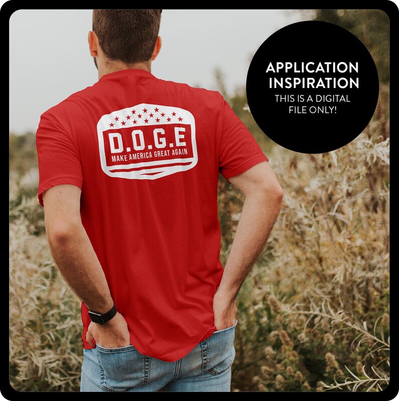 D.O.G.E SVG Department of Government Efficiency Trending Shirt Design ...